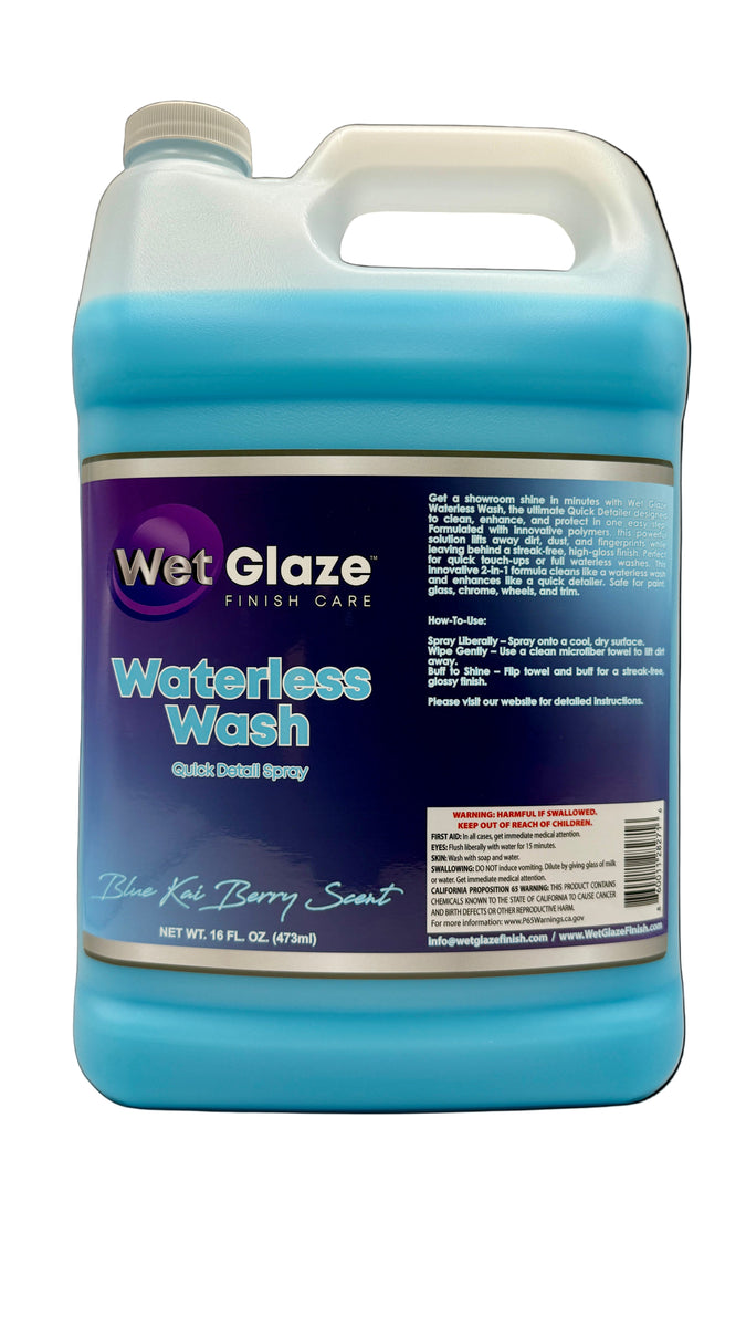 Wet Glaze Waterless Wash & Quick Detailer | Auto Detailing & Car Care ...