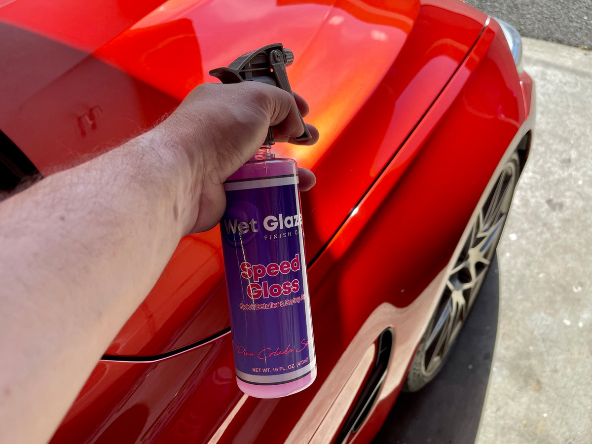 Wet Glaze Speed Gloss - Quick Detailer and Drying Aid – Wet Glaze ...