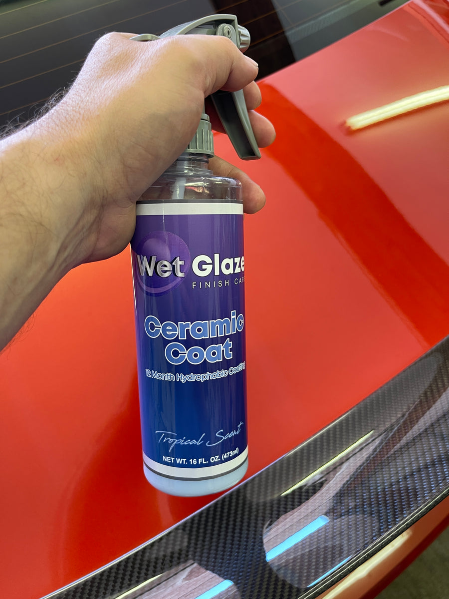 Wet Glaze Ceramic Spray Bundle - Premium Car Care – Wet Glaze Finish Care